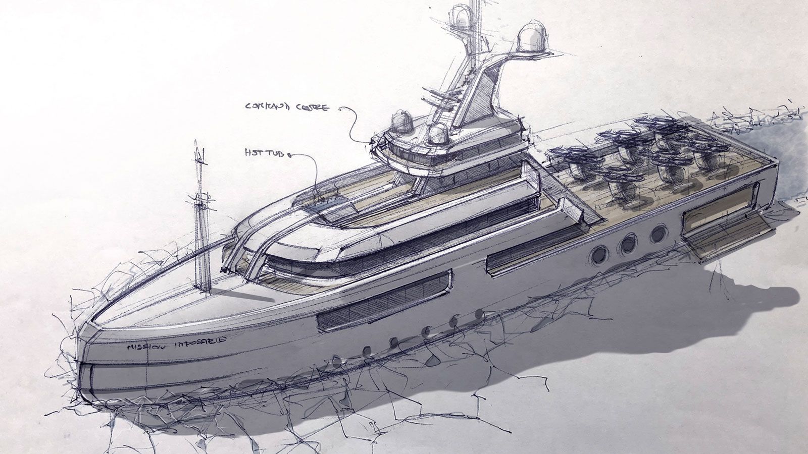 Online Design Challenge Round Three: Each Superyacht in Detail